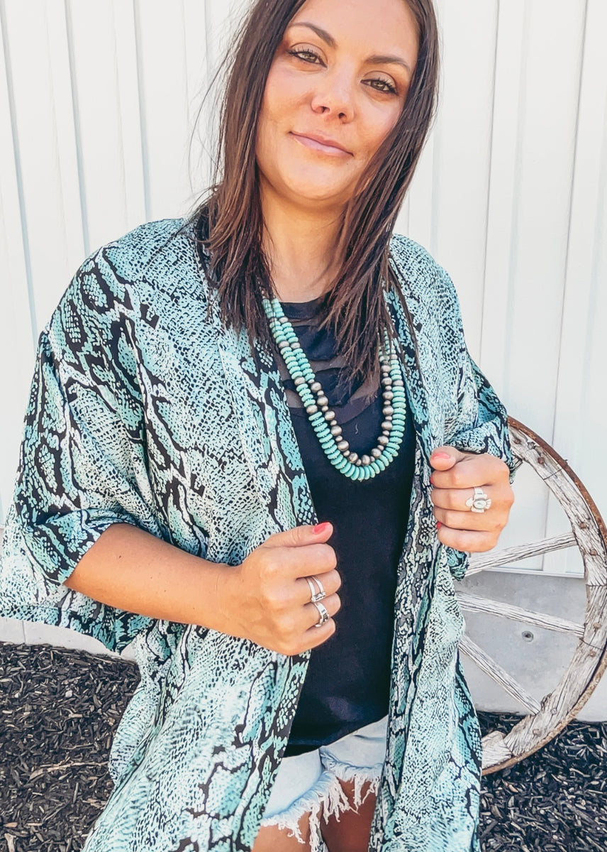 Snake Skin Duster Kimono – The Dirt Road Fashionista